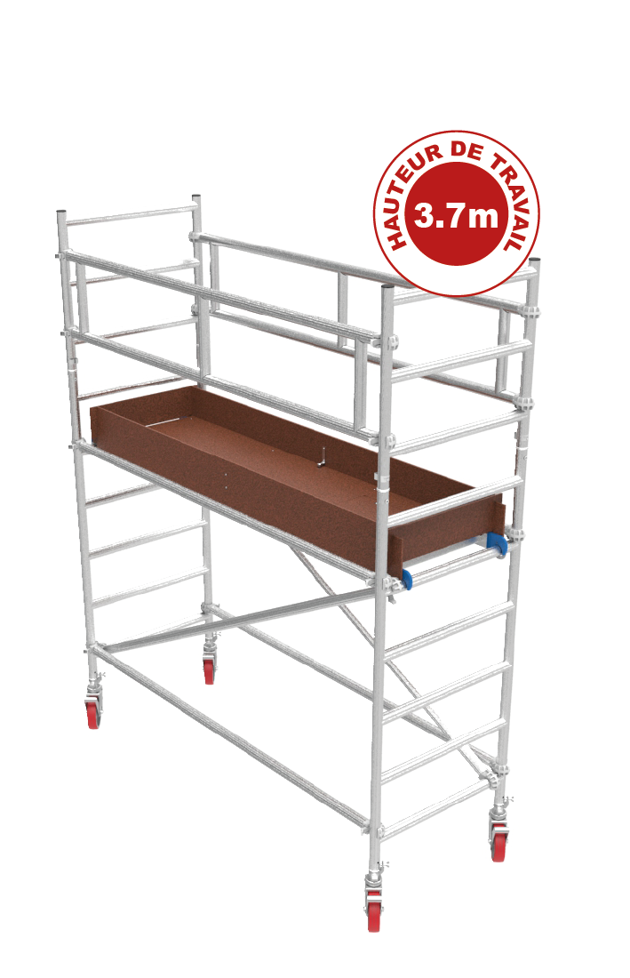 Échafaudage Aluminium Alutower 12 - outidis